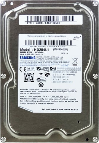 Samsung EcoGreen HD204UI 3.5" 2TB Sata - CeX (UK): - Buy, Sell, Donate